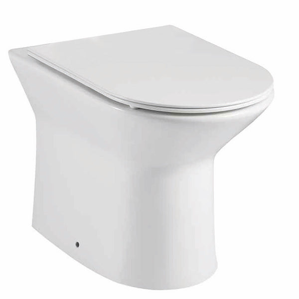 Messiton Rimless Back to Wall Pan & Soft Close Seat – Bulk Bathrooms